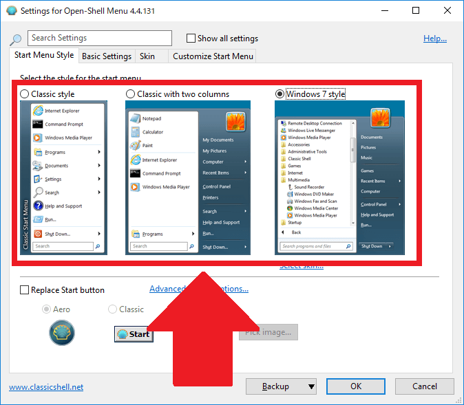 Classic Shellでスタートメニューをカスタマイズ | FreesoftConcierge
